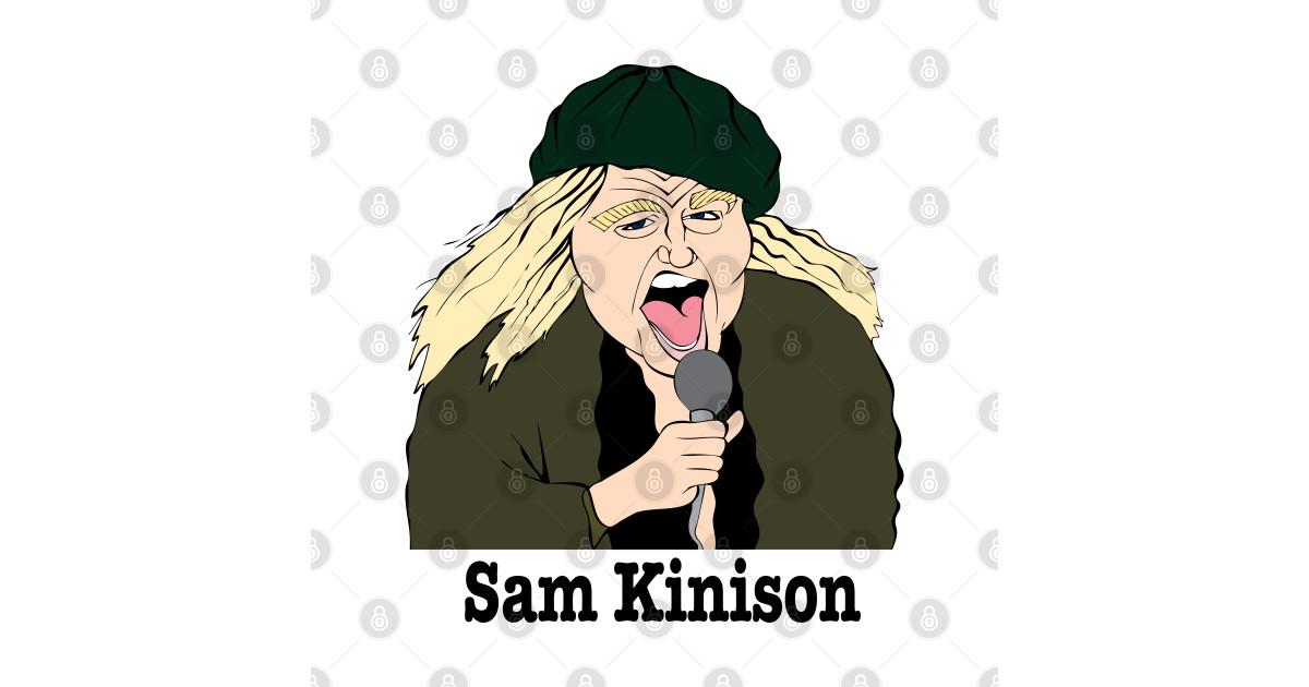 SAM KINISON FAN ART!! - Sam Kinison Stand Up Comedy - T-Shirt | TeePublic