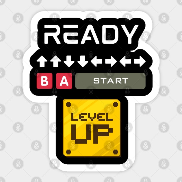 Gamer Is Ready To Start - Gamer - Sticker | TeePublic