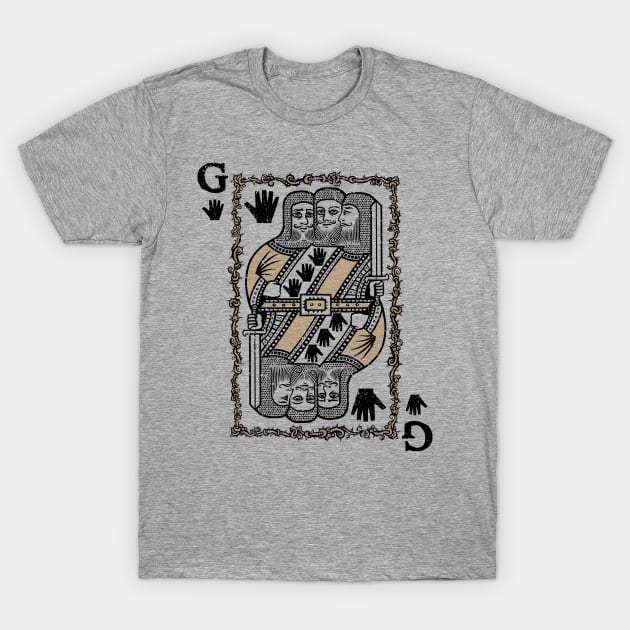 Three-Headed Giant - Monty Python And The Holy Grail - T-Shirt | TeePublic