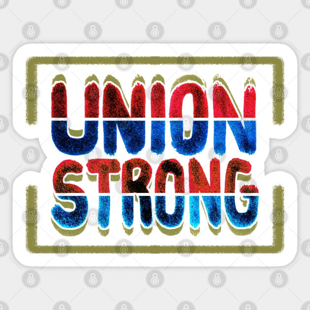 union strong Ryan Gosling design by ironpalette - Union - Sticker ...