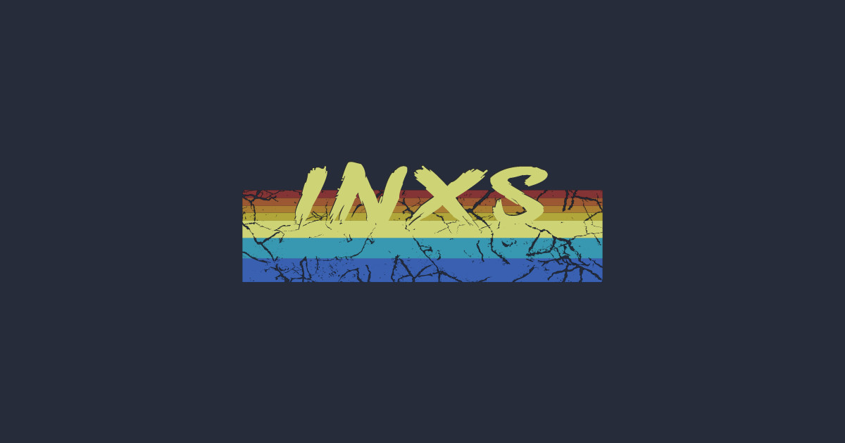 line vintage - INXS - Inxs - T-Shirt | TeePublic
