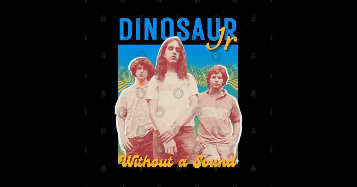 Dinosaur Jr Vintage 1984 // Without a Sound Original Fan Design Artwork ...
