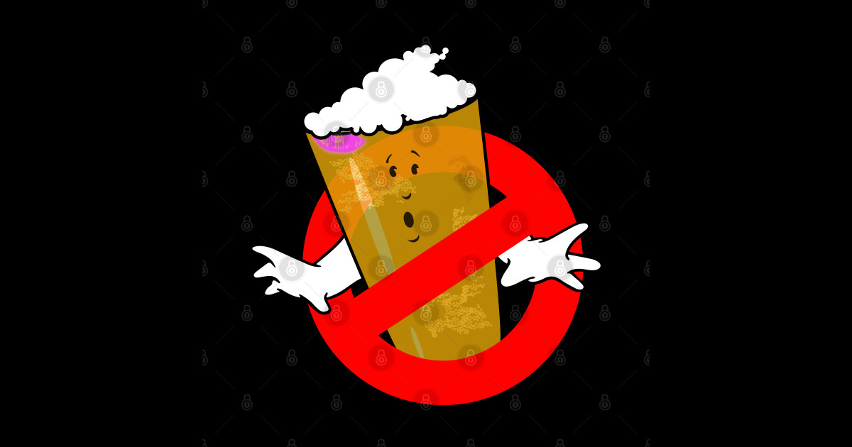 Dirty Glass Busters LOGO ONLY - Beer - Sticker | TeePublic