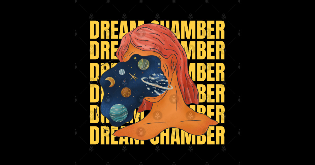 Dream Chamber - Illustration Artwork - Sticker | TeePublic
