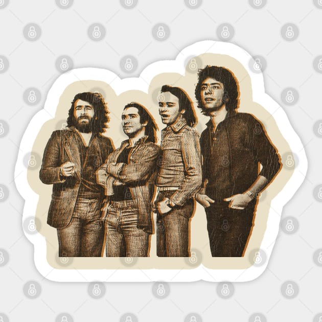 10cc retro vintage - 10cc - Sticker | TeePublic