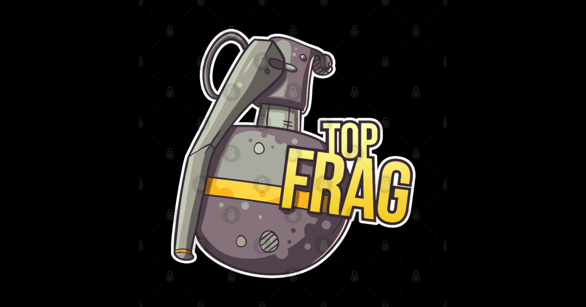 Top Frag - Gaming - Sticker | TeePublic