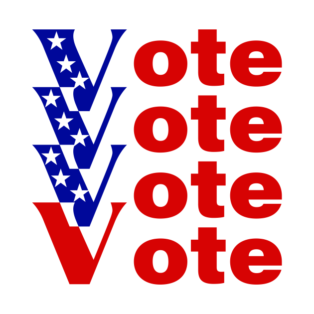 vote lettering typography - Vote 2020 - T-Shirt | TeePublic