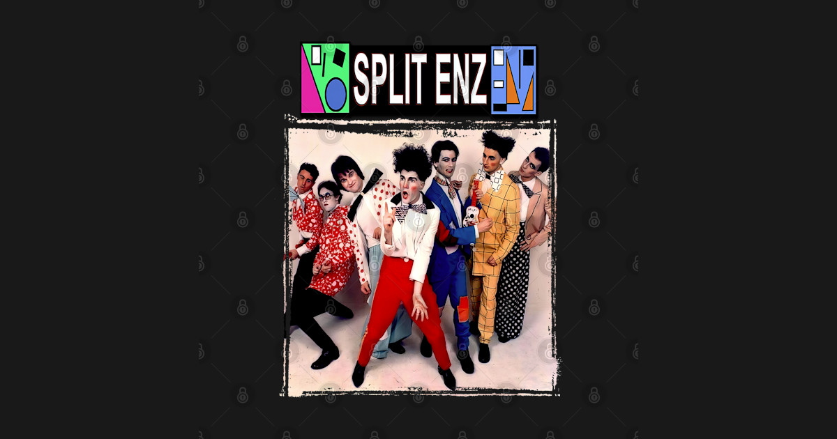 Split Enz Band - Split Enz - T-Shirt | TeePublic