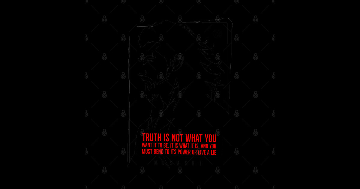 Miyamoto Musashi - Truth - Musashi Miyamoto - Posters and Art Prints ...