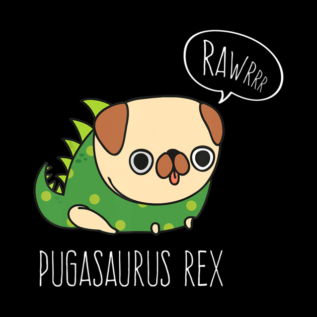 Pug Halloween Shirt Pugasaurus Rex Pug Dog Costume - Pug Halloween ...