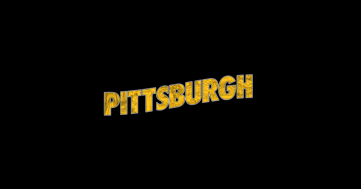 Greetings from Pittsburgh - Pittsburgh - Sticker | TeePublic