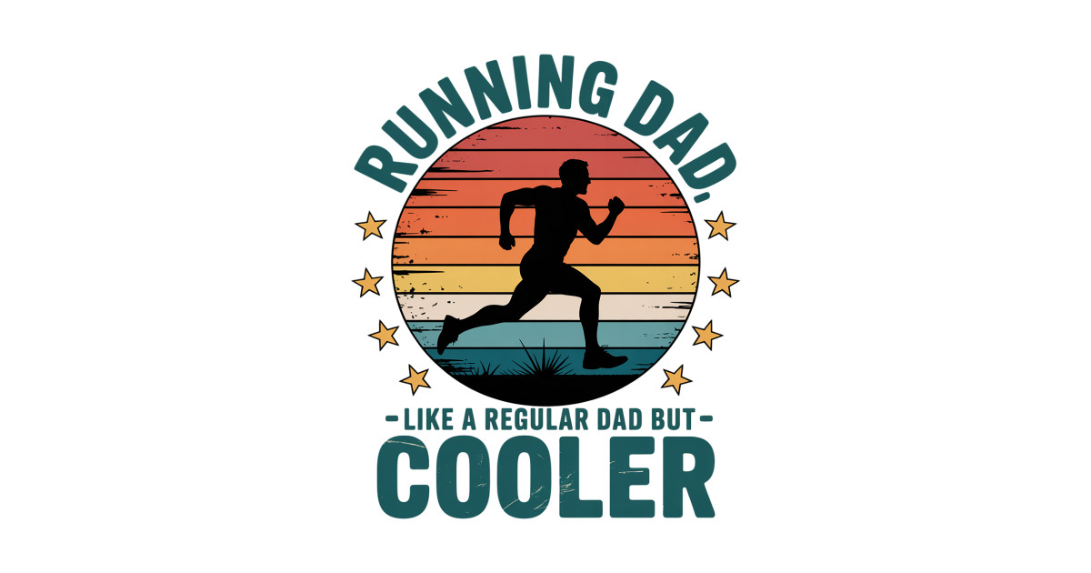 Running Dad Marathon Runner Father's Day Gift - Running Dad Marathon ...