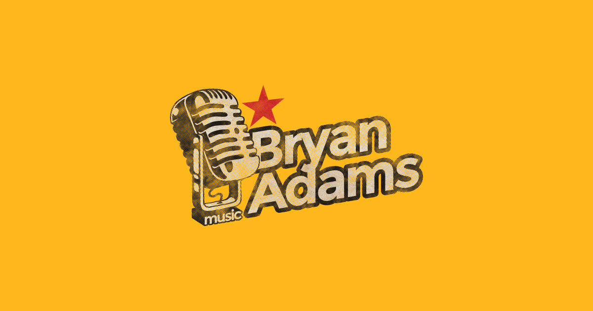 Bryan Adams Vintage - Bryan Adams - T-Shirt | TeePublic Bryan Adams Vintage - Bryan Adams - T-Shirt | TeePublic