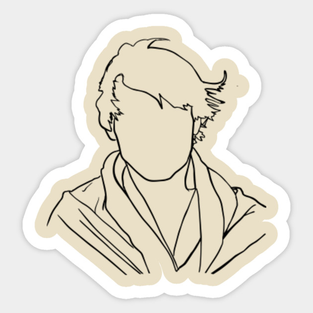 Twin Suns Luke Outline - Luke Skywalker - Sticker | 20% OFF Today Sale ...