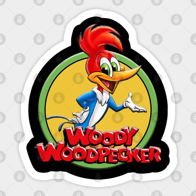 WOODY WOODPECKER - Woody Woodpecker - Sticker | TeePublic