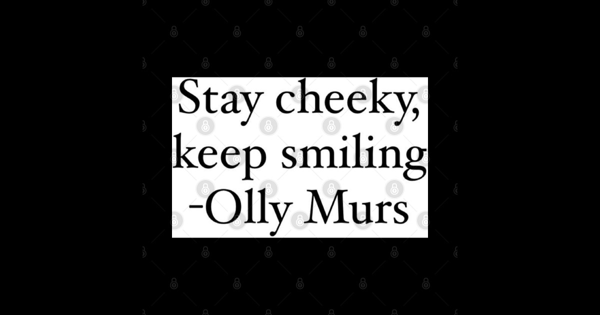 Olly Murs Quote Design - Olly Murs - Sticker | TeePublic
