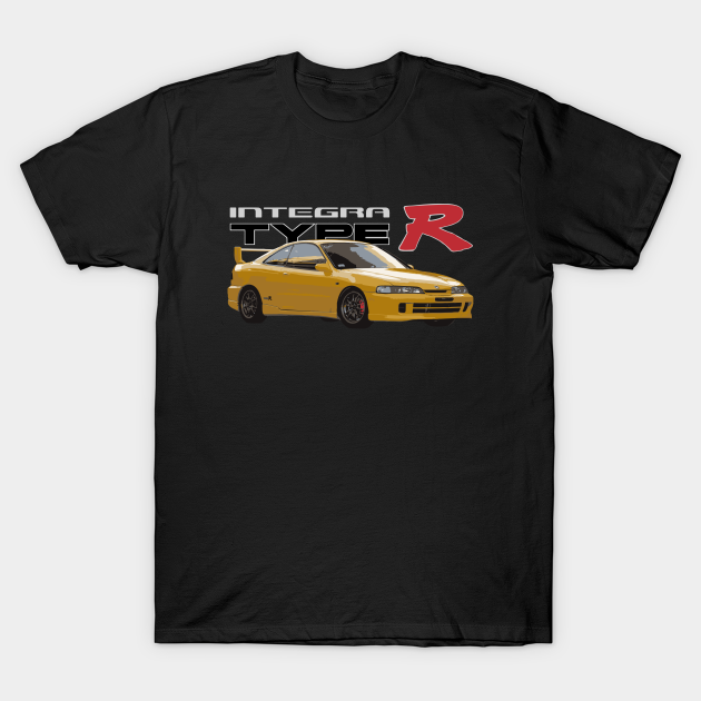 Type R integra DC2 Phoenix Yellow JDM MUGEN - Integra - T-Shirt | TeePublic