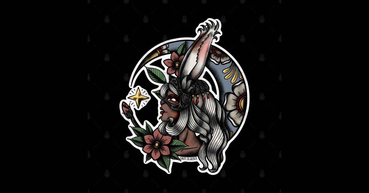 Fran from Final Fantasy 12 (FFXII) in American Traditional Tattoo ...