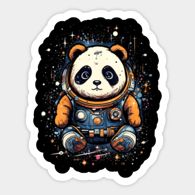 Astronaut Panda Outer Space Panda Bear Kawaii - Astronaut Panda ...