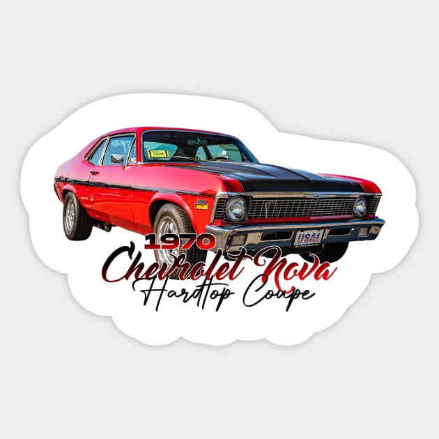 1970 Chevrolet Nova Hardtop Coupe - 1970 Chevrolet Nova Coupe - Sticker ...