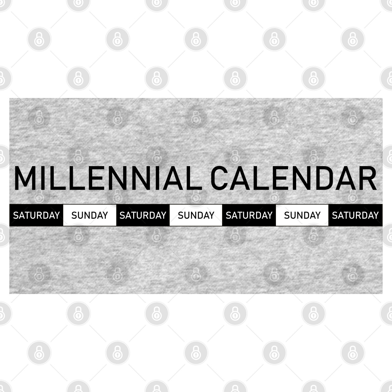 Millennial Calendar - Millennial - T-Shirt | TeePublic