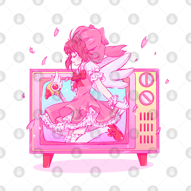 Sakura Retro - Cardcaptor Sakura - T-Shirt | TeePublic