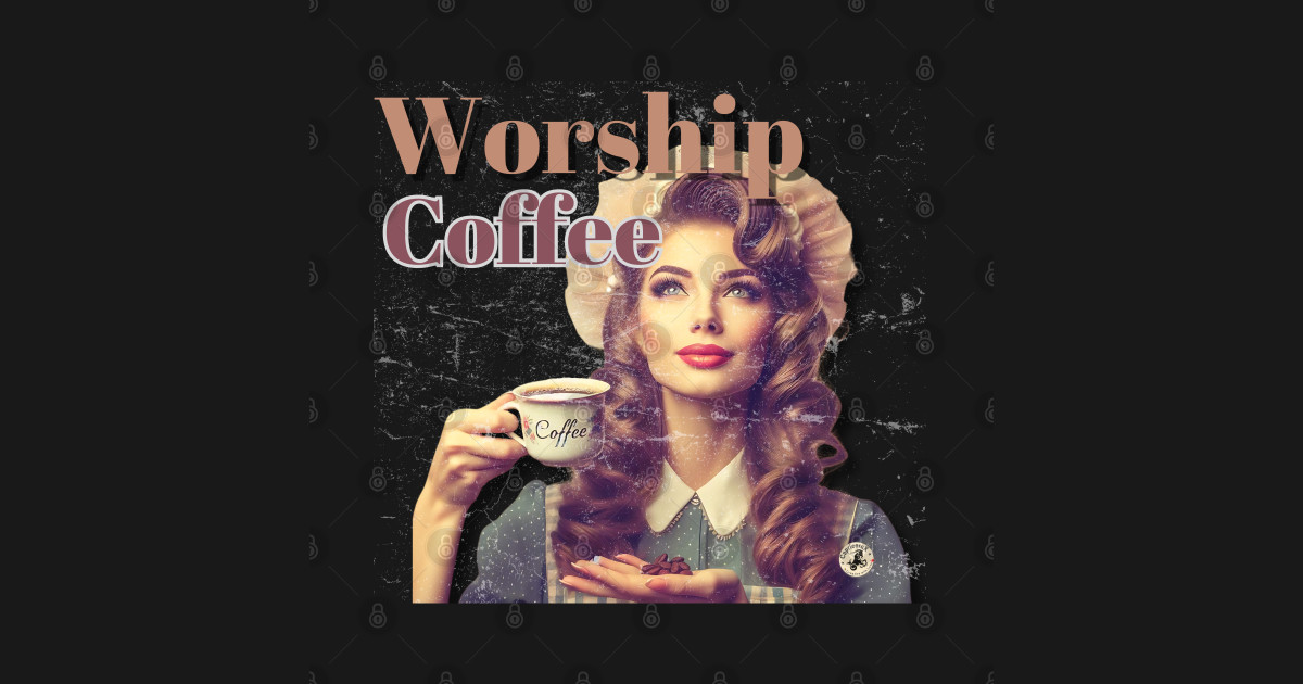 Worship Coffee - Worship Coffee 80s - T-Shirt | TeePublic
