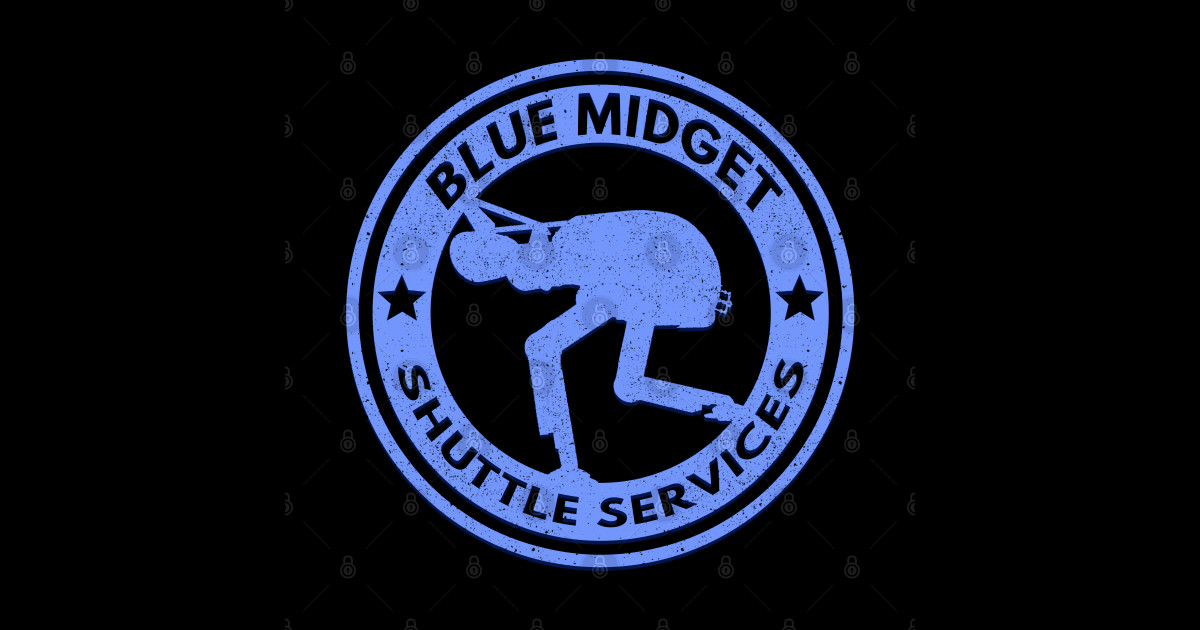 Blue Midget - Red Dwarf - Sticker | TeePublic