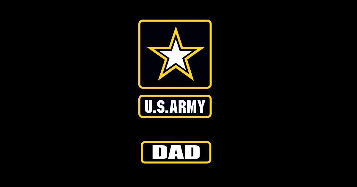 U.S. Army DAD - Army - Sticker | TeePublic