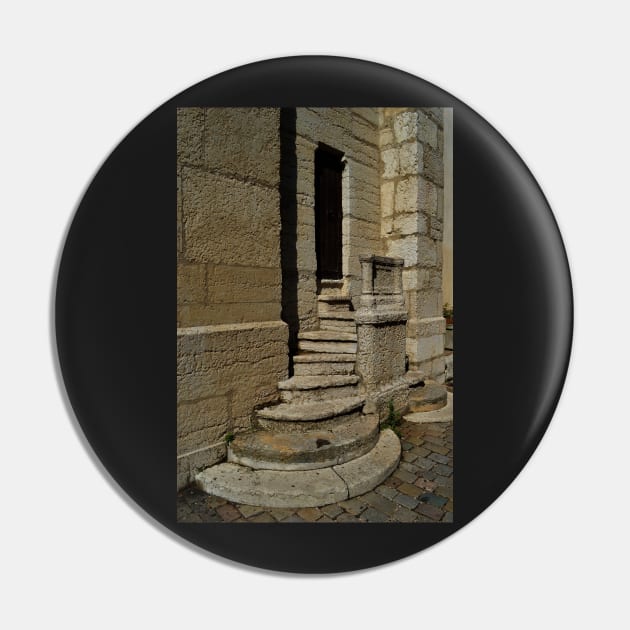 Side Staircase - La Basilique Notre Dame de Fourvière. Lyon, France ...