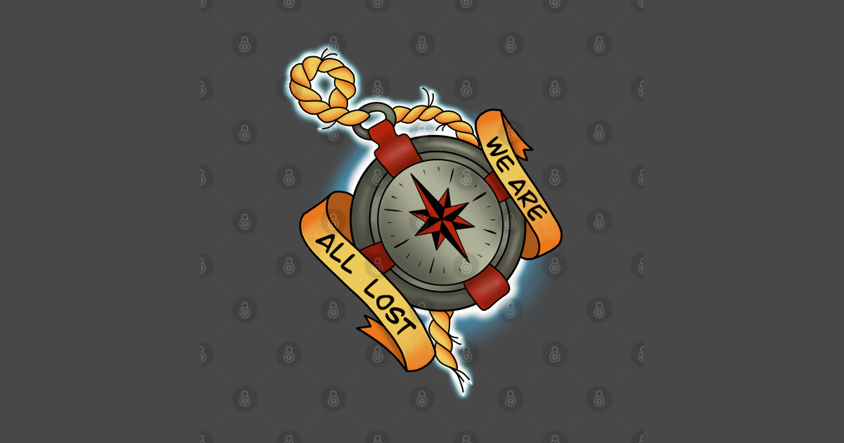 Compass design - Compass - T-Shirt | TeePublic