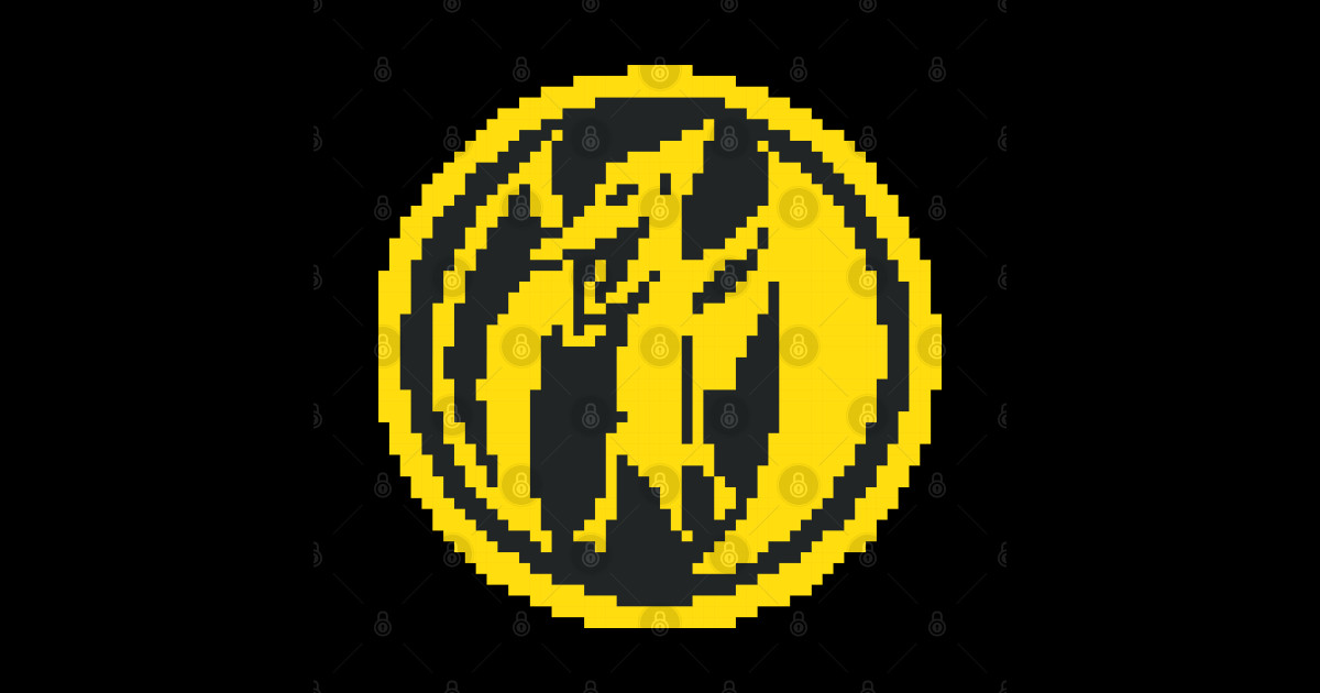 Pink Ranger 8 bit pixel art - Pink Ranger - Sticker | TeePublic