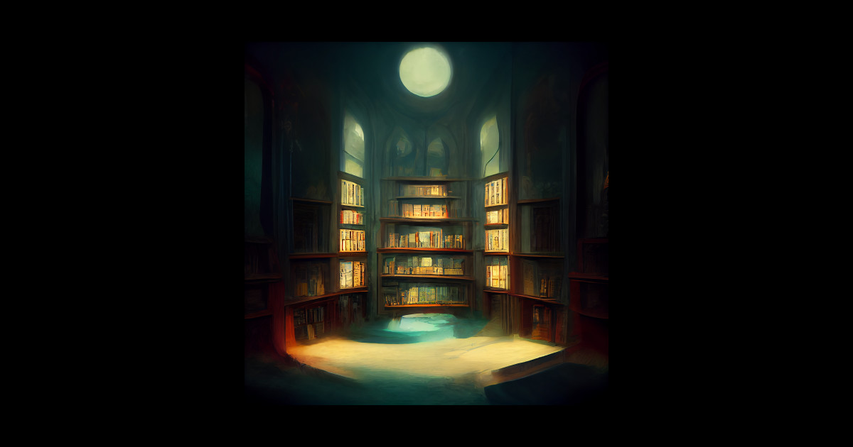 Nook Beta - Library - Sticker | TeePublic