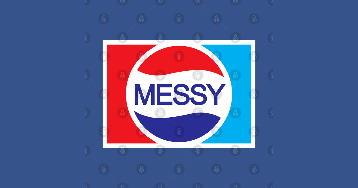 Messy logo - Funny Gift - T-Shirt | TeePublic