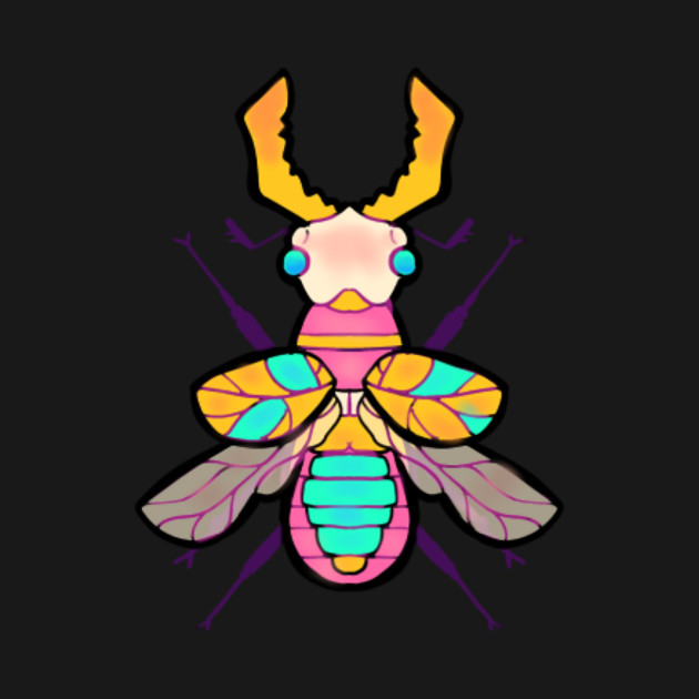Ew! Bugs! #6 - Beetle - T-Shirt Designed & Sold By Deeksha Gupta