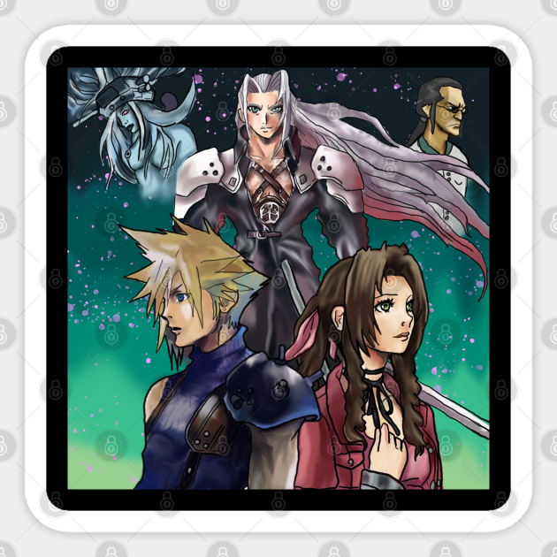 Final fantasy - Final Fantasy Vii - Sticker | TeePublic