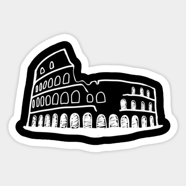 Colosseum Rome - Colosseum Rome - Sticker | TeePublic