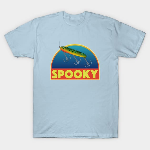 It's Spooky! Bass Fishing Lures - Bass Fishing Lure - T-Shirt | TeePublic