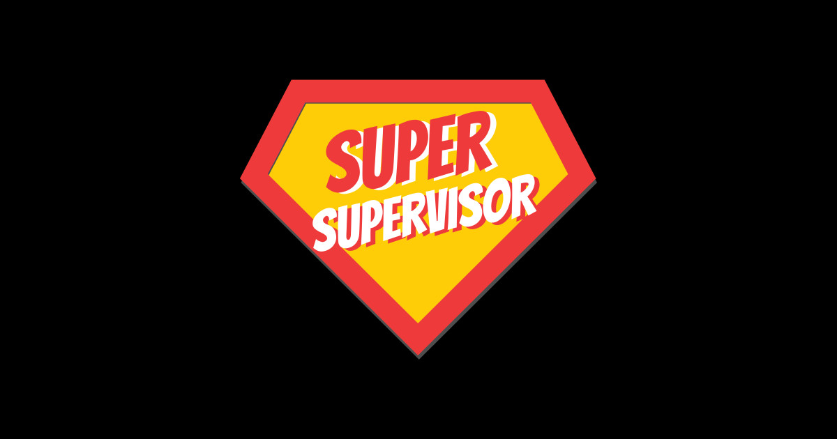 Supervisor Gifts | Super Supervisor - Supervisor Gifts - Sticker ...