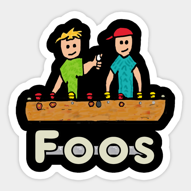Foosball Table Football - Foosball - Sticker | TeePublic