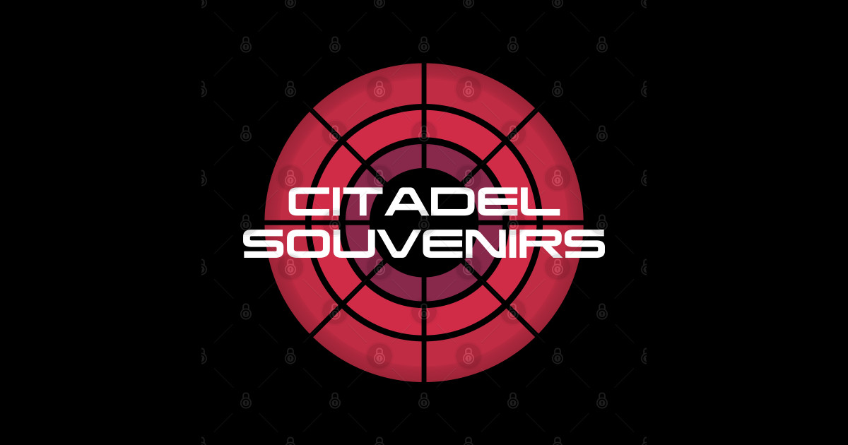 Mass Effect: Citadel Souvenirs - Mass Effect - Sticker | TeePublic