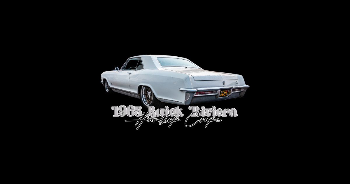 1965 Buick Riviera Hardtop Coupe - 1965 Buick Riviera Coupe - Sticker ...
