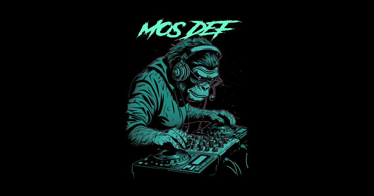 MOS DEF FAN ART - Mos Def Fan Art - Sticker | TeePublic