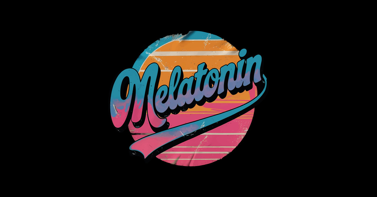 MELATONIN v3 - Melatonin - Sticker | TeePublic