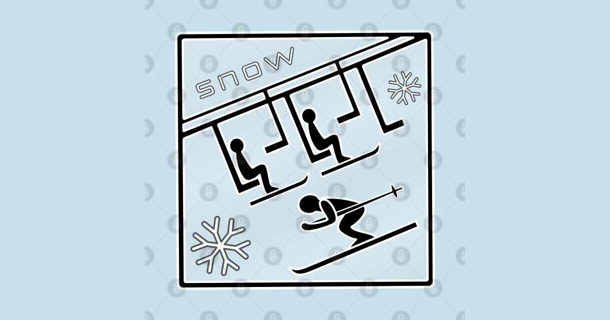 雪 / Snow (Ice Blue BackGround) - Snow - T-Shirt | TeePublic