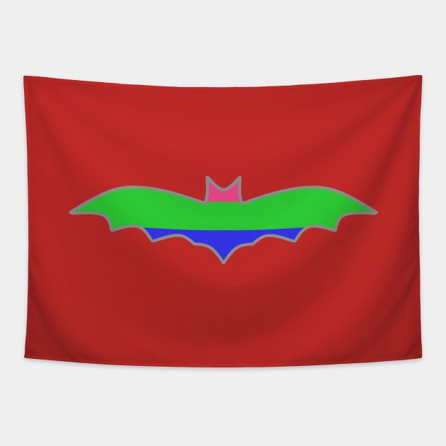 Polysexual/Polyromantic Pride Flag: Halloween Bat - Polysexual ...