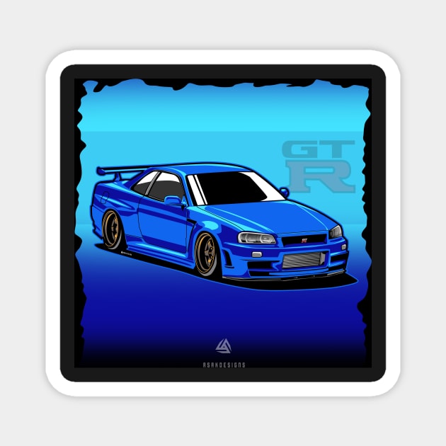 NISSAN skyline r34 gtr godzilla jdm japan paul walker fast and furious ...