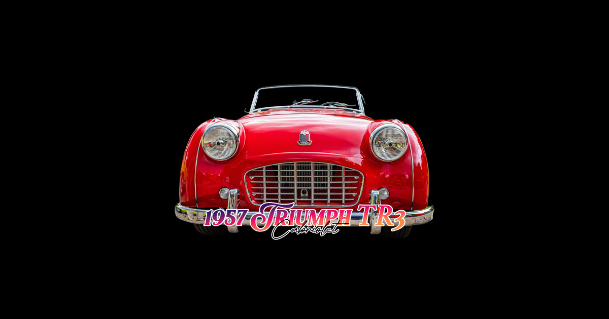 1957 Triumph TR3 Cabriolet - 1957 Triumph Tr3 Cabriolet - Sticker ...
