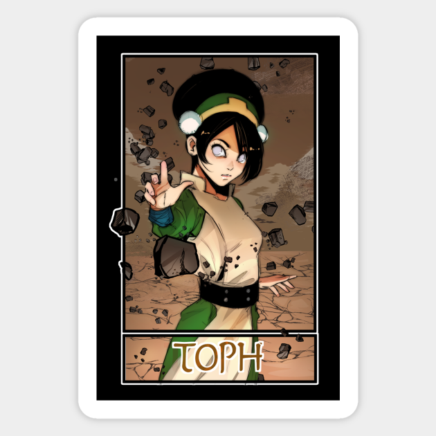 Toph Fanart - Toph - Sticker | TeePublic