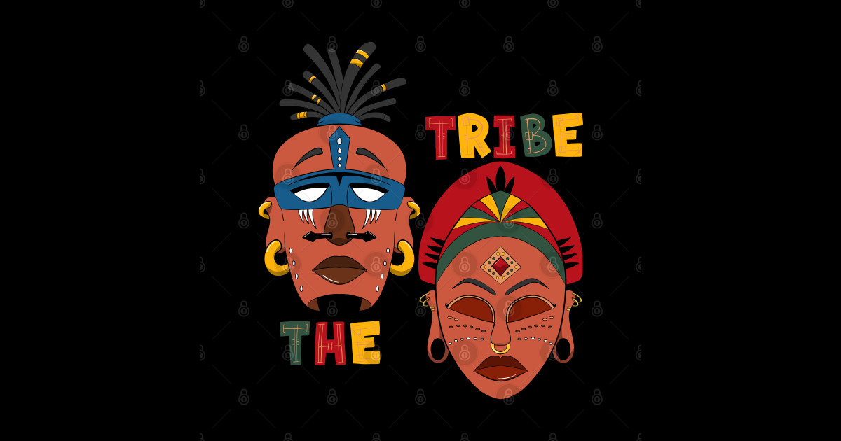 The Tribe - African - Sticker | TeePublic